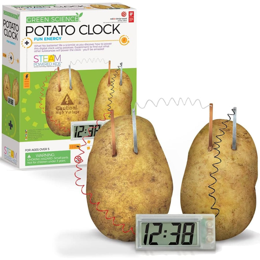 4M Great Gizmos Potato Clock | Build It Kits | 4M Great Gizmos ...