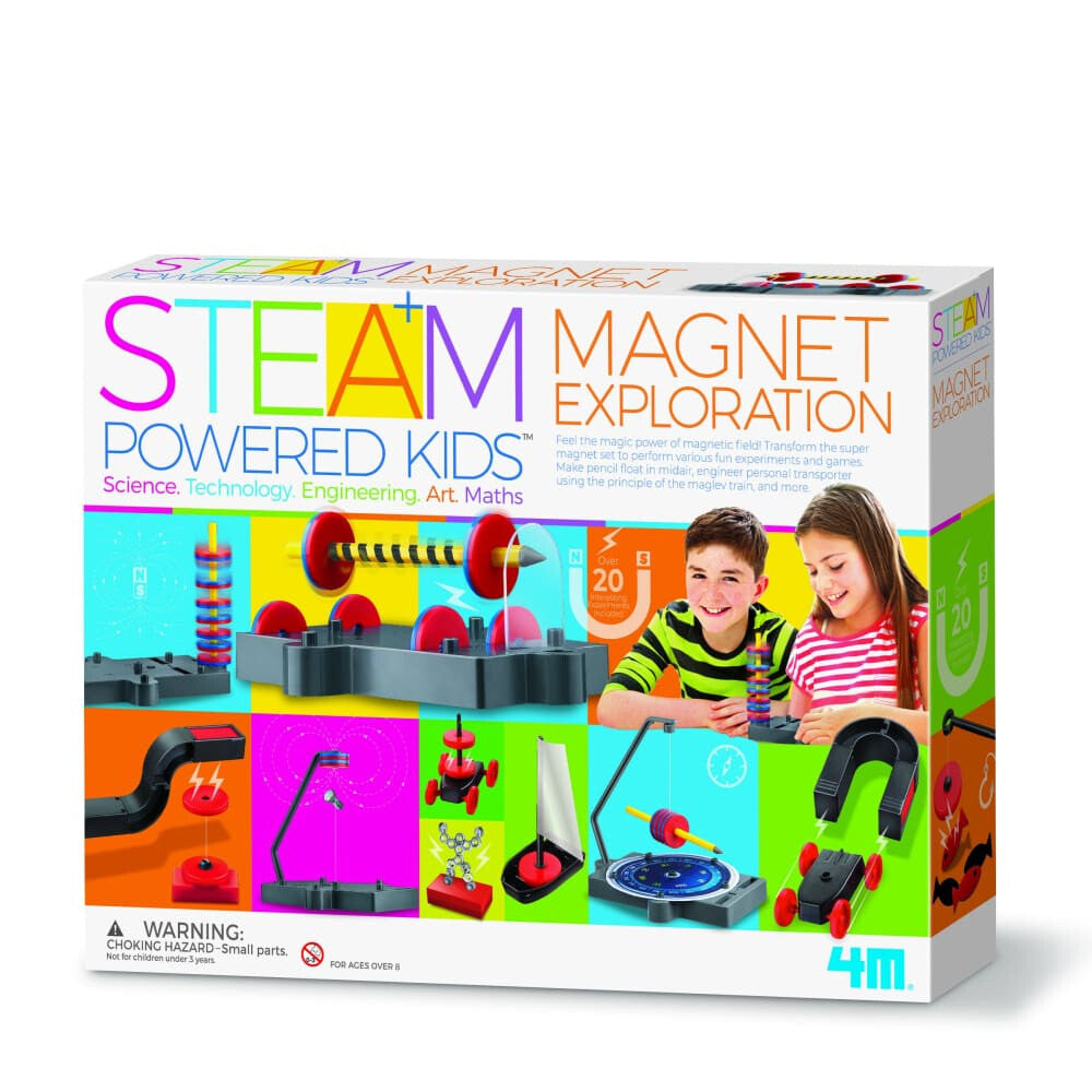 4M STEAM Powered Kids Magnet Exploration | Kids Science Kits | 4M Great ...