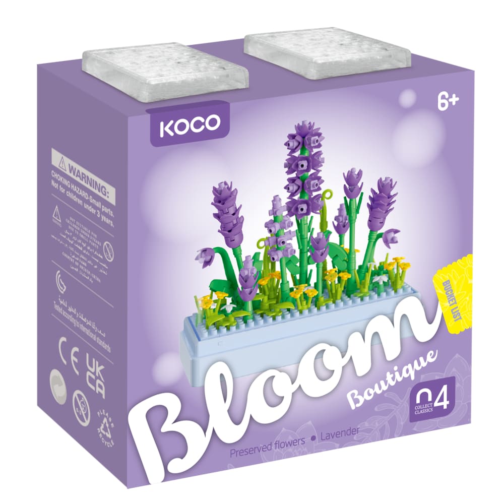 Bloom Building Blocks Lavender Garden · BrightMinds UK