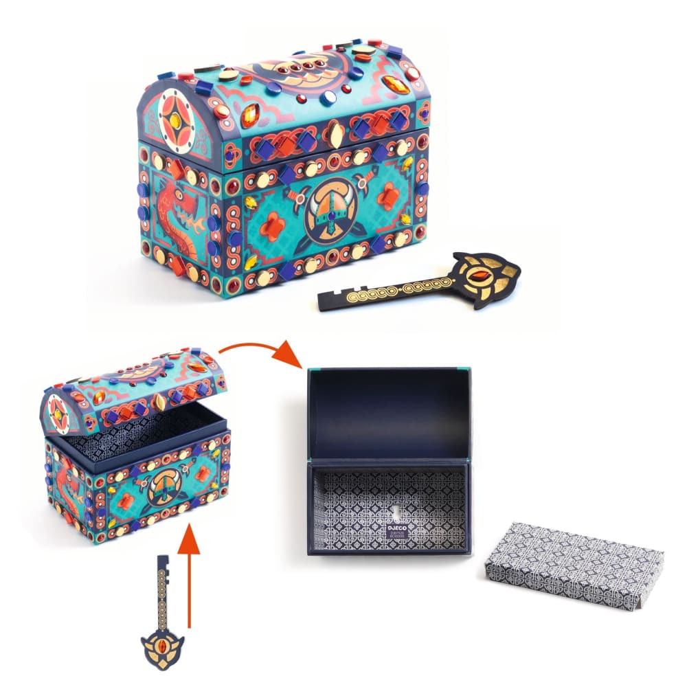 DIY Super Treasure Chest Blue · BrightMinds UK