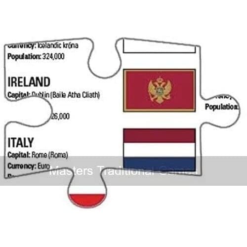 Happy Puzzle Jigraphy Flags Map | Happy Puzzle Company | BrightMinds UK ...