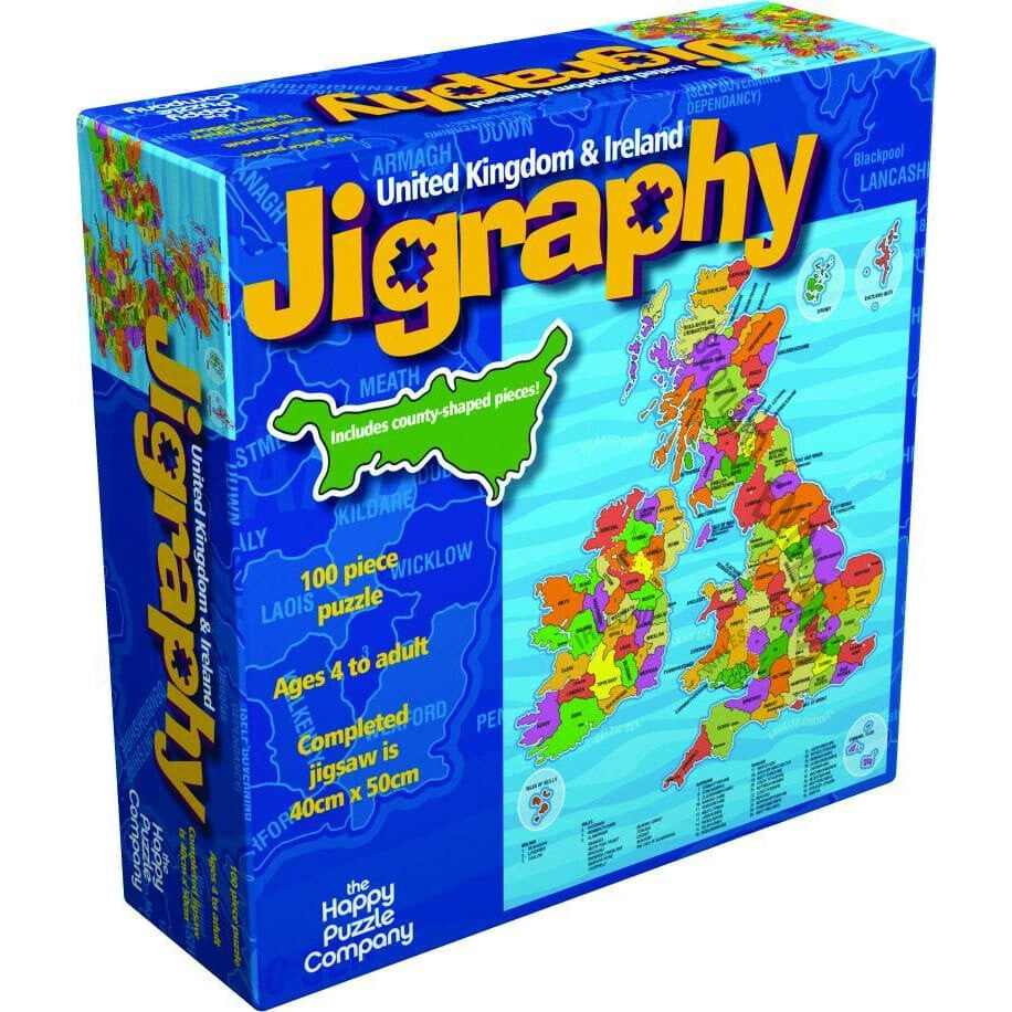 Happy Puzzle Jigraphy UK Map | Happy Puzzle Company | BrightMinds UK ...