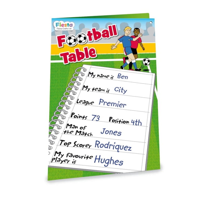 Fiesta Crafts Magnetic Learning Football Tables BrightMinds UK ...