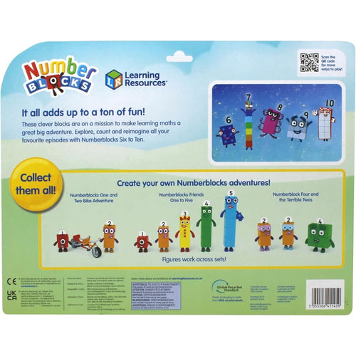 Numberblocks 6-10 Play Figures · BrightMinds UK