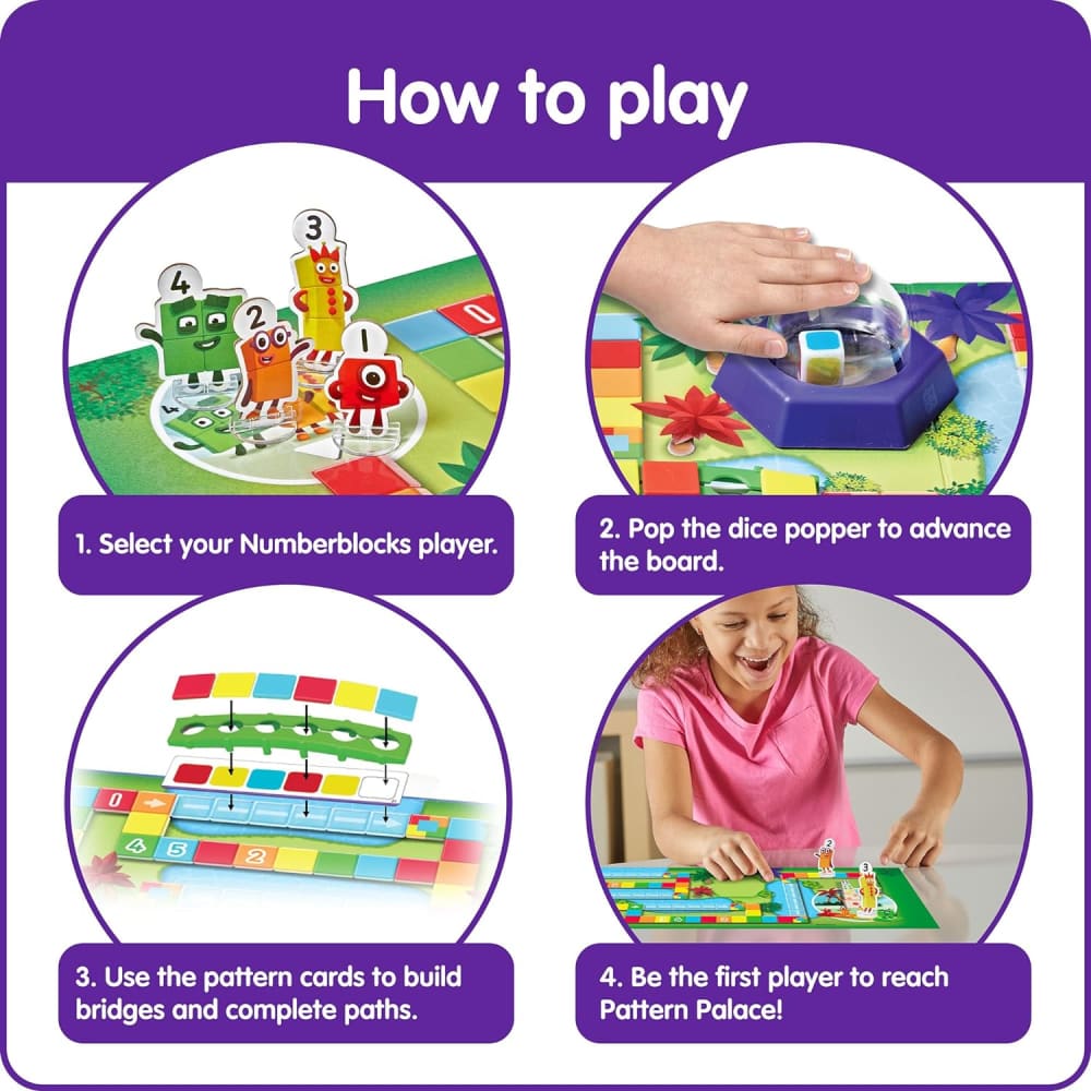 Numberblocks Race to Pattern Palace · BrightMinds UK