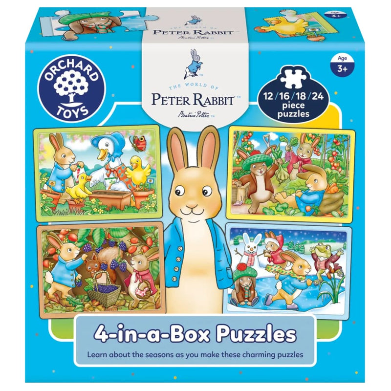 Peter Rabbit, 4 in a box Puzzles · BrightMinds UK