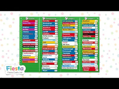 Fiesta Crafts Magnetic Learning Football Tables BrightMinds UK ...