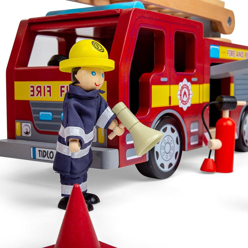 Tidlo Fire Station Toy Bundle · BrightMinds UK