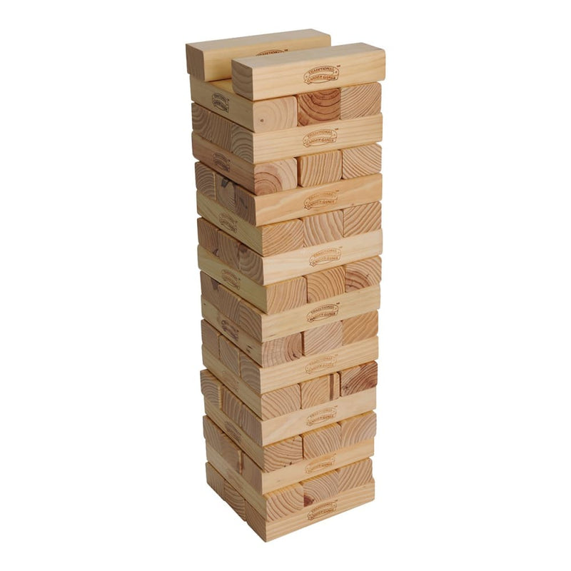 Garden Wooden Tumbling Tower · BrightMinds UK