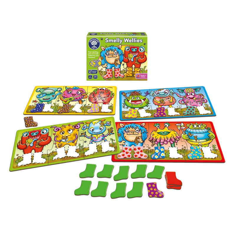 Smelly Wellies Matching Game · BrightMinds UK